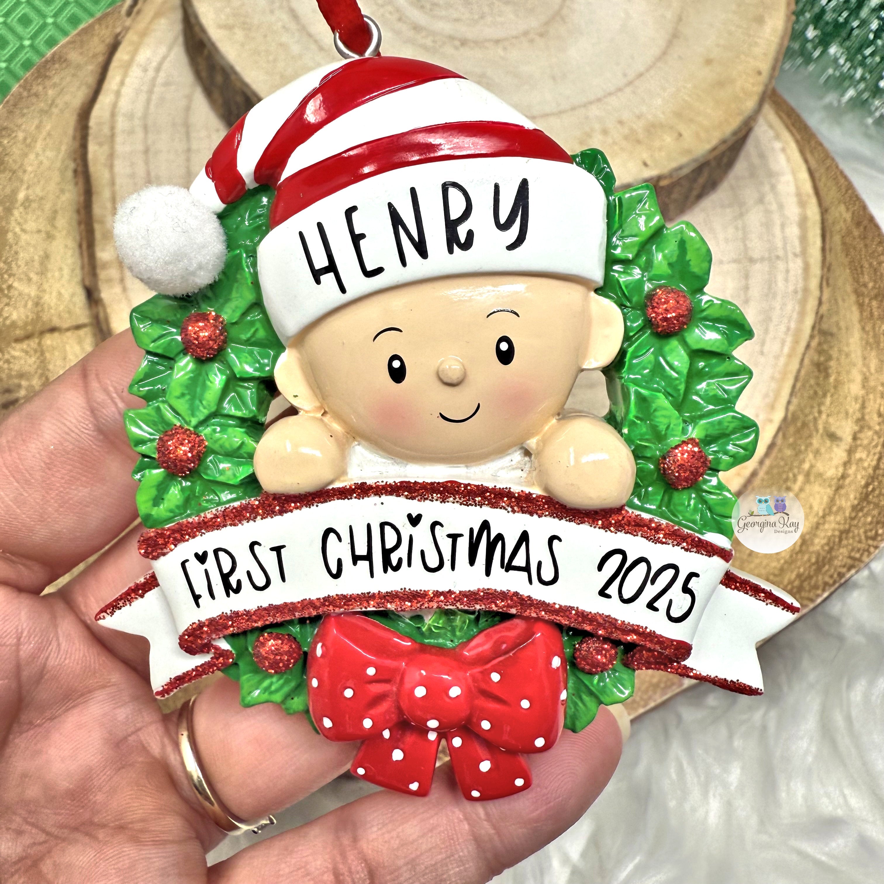 Baby's First Christmas – Georgina Kay Designs
