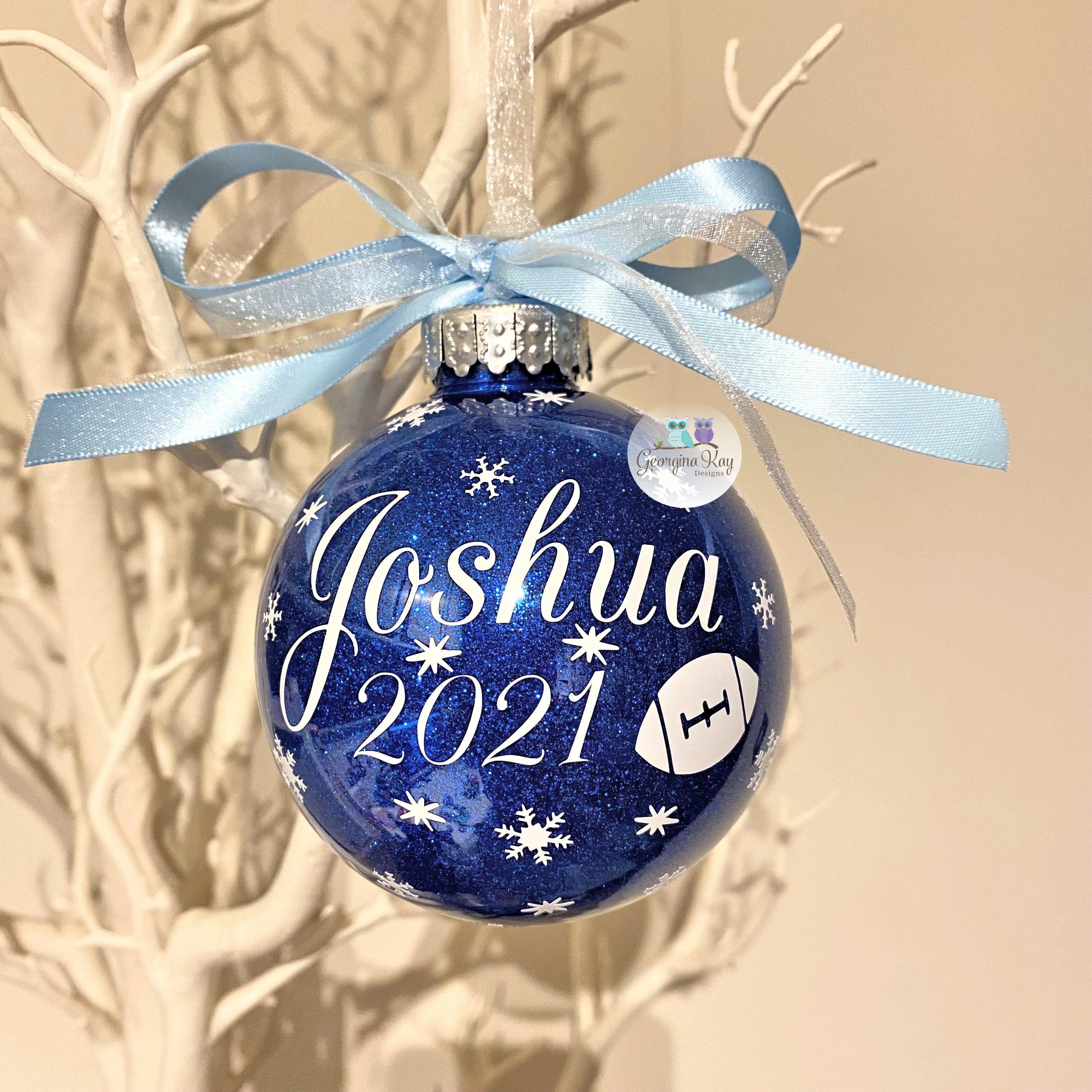 Rugby Bauble – Georgina Kay Designs