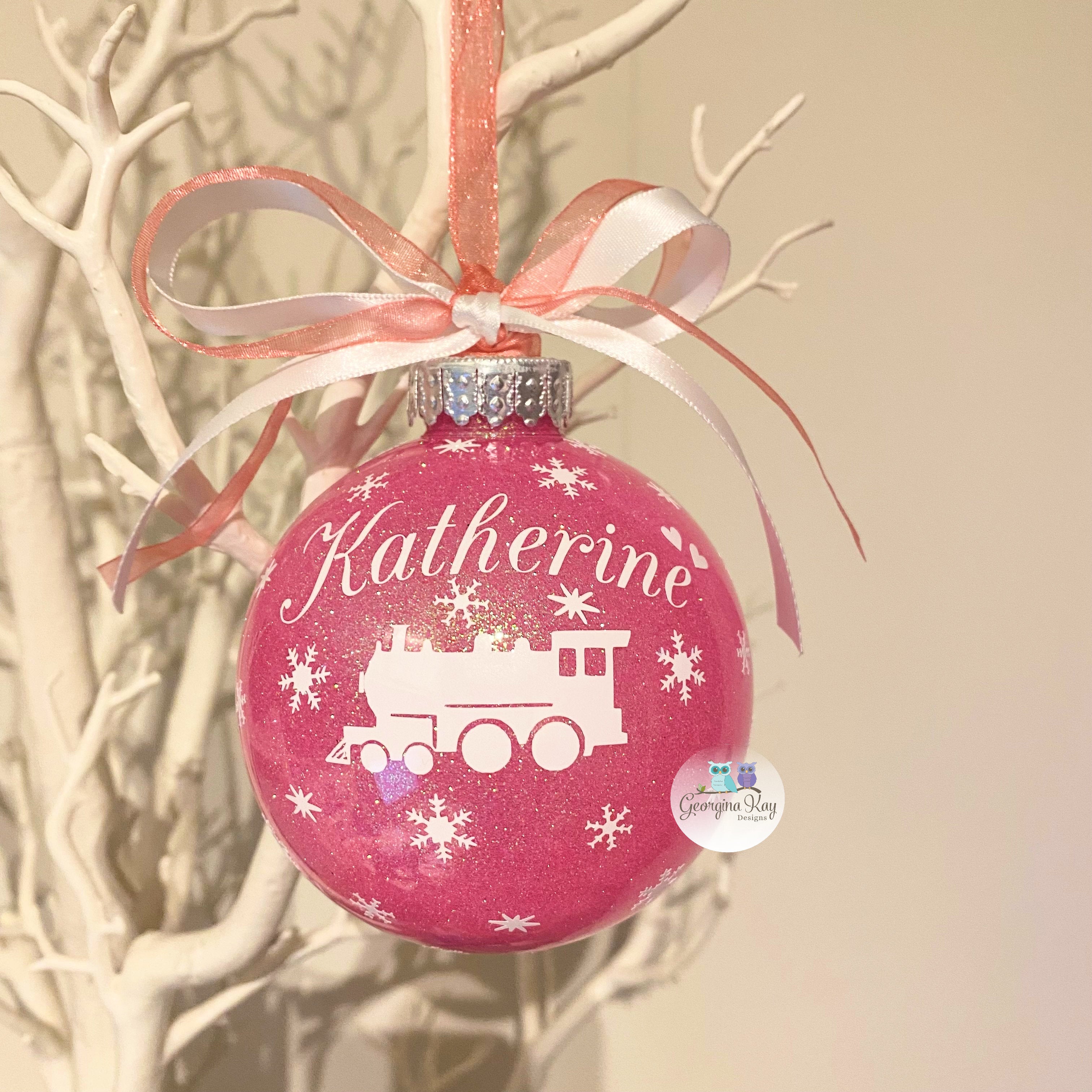 Train Bauble – Georgina Kay Designs