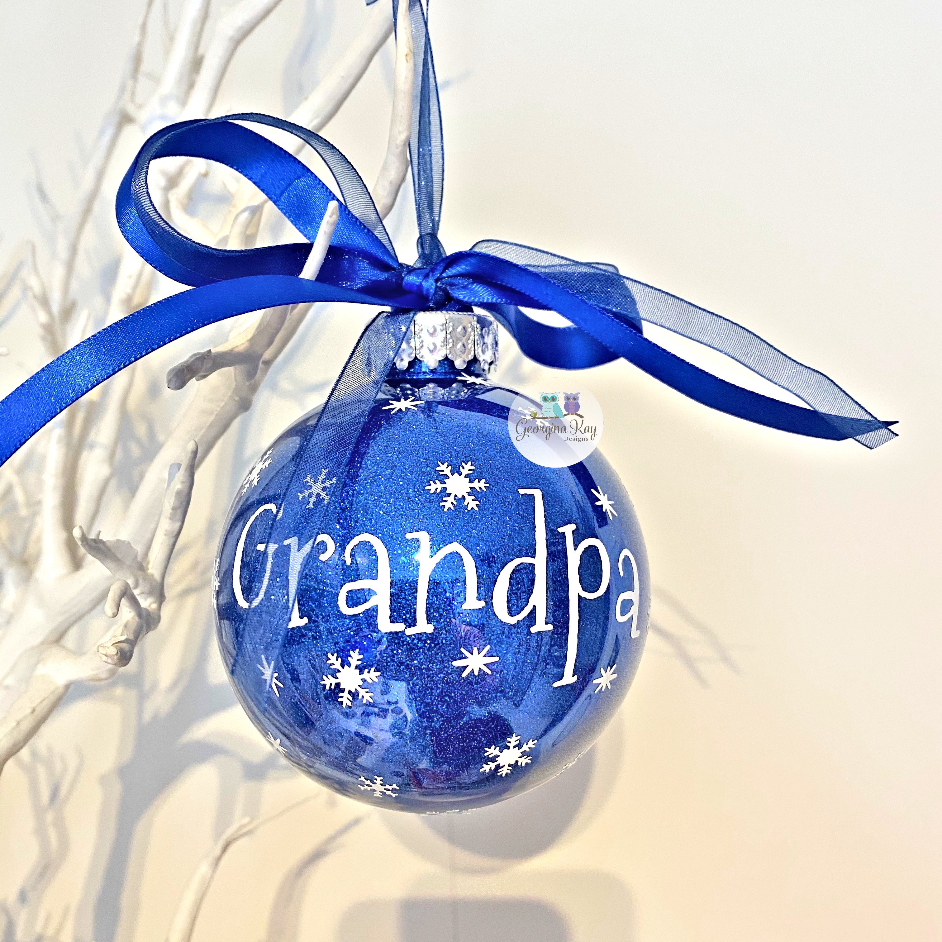 Grandpa Bauble – Georgina Kay Designs